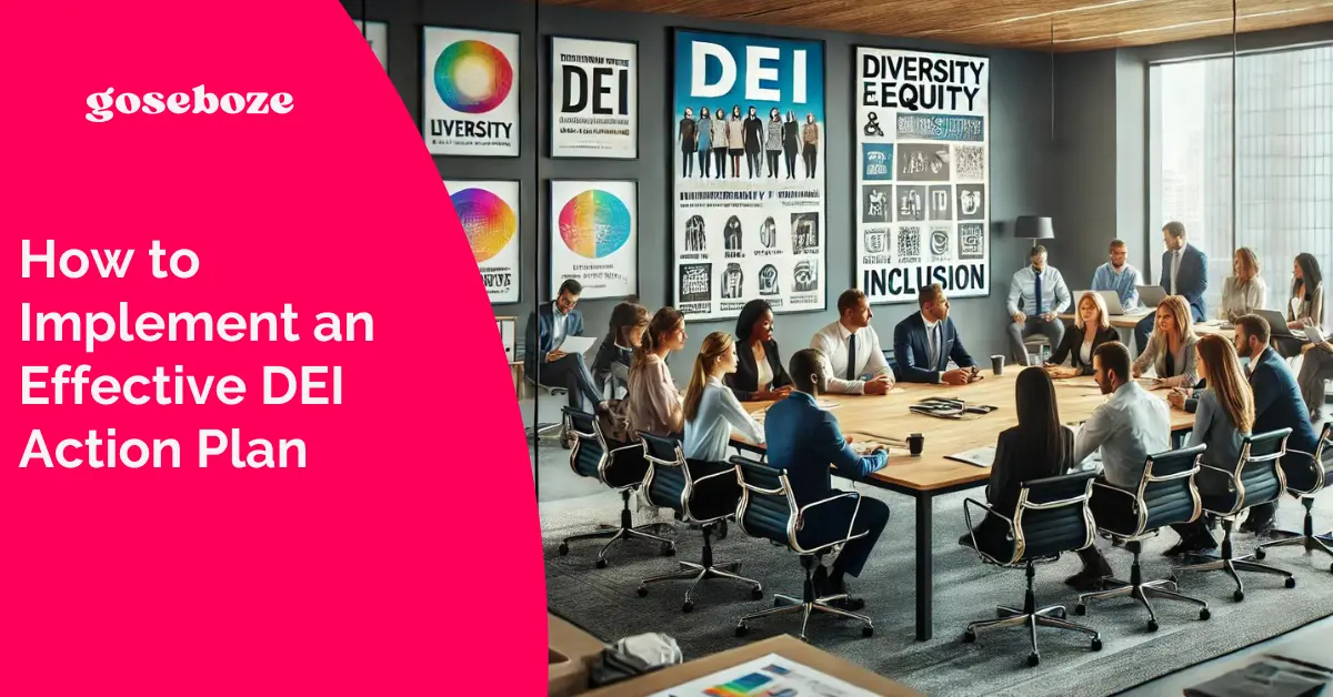 How to Implement an Effective DEI Action Plan - GoseBoze
