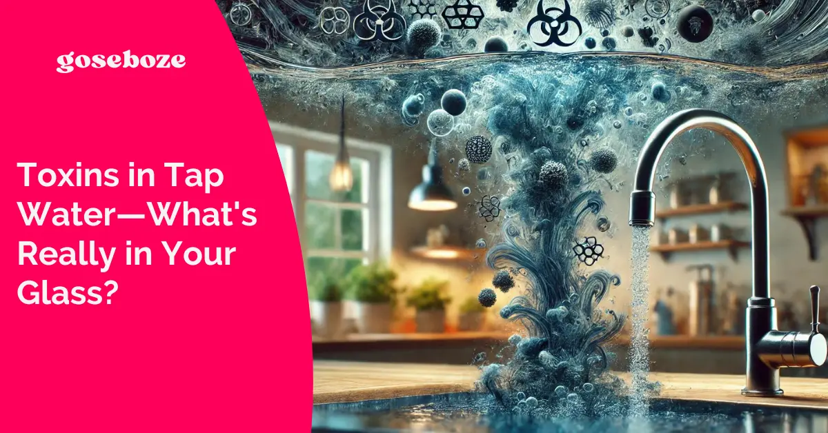 Toxins in Tap Water—What's Really in Your Glass? - GoseBoze