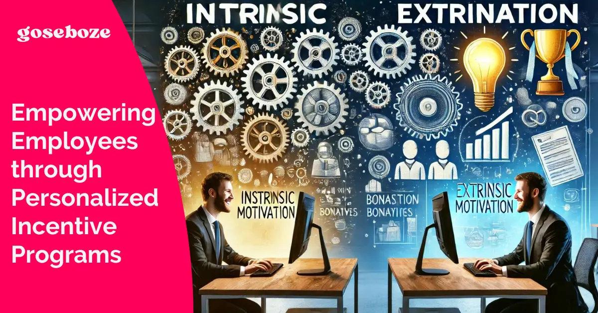 Empowering Employees through Personalized Incentive Programs - GoseBoze