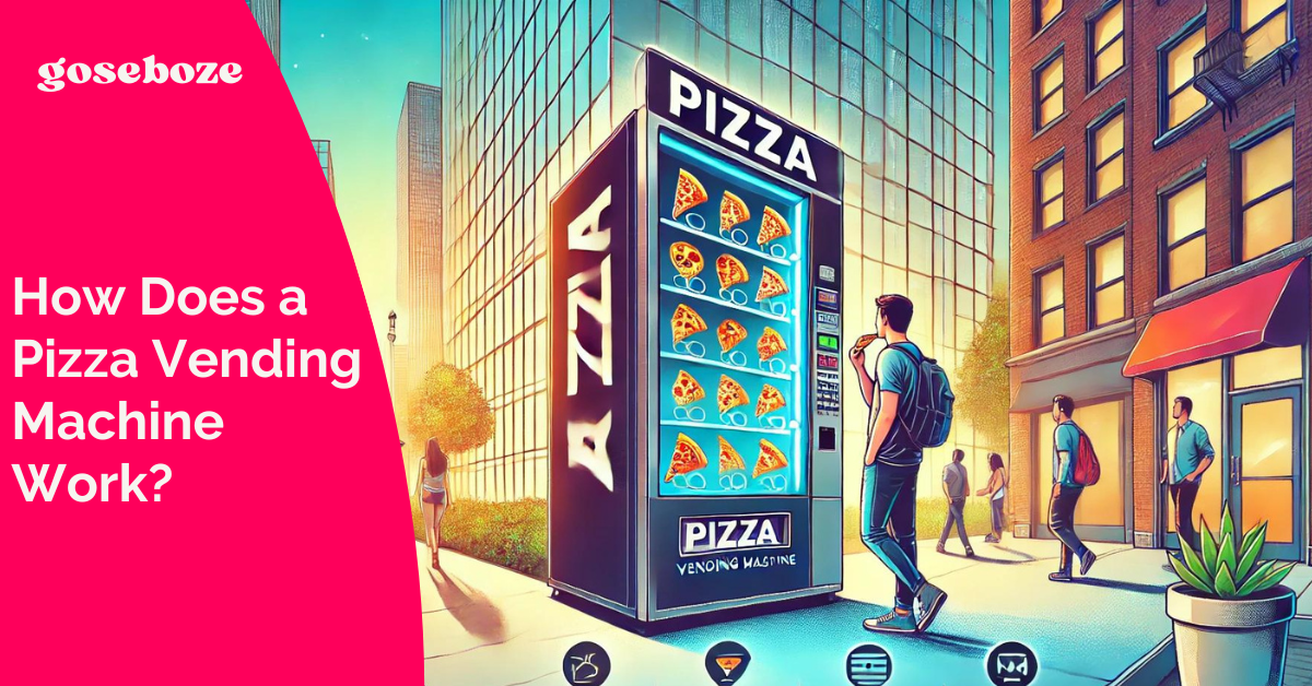 How Does a Pizza Vending Machine Work? - GoseBoze
