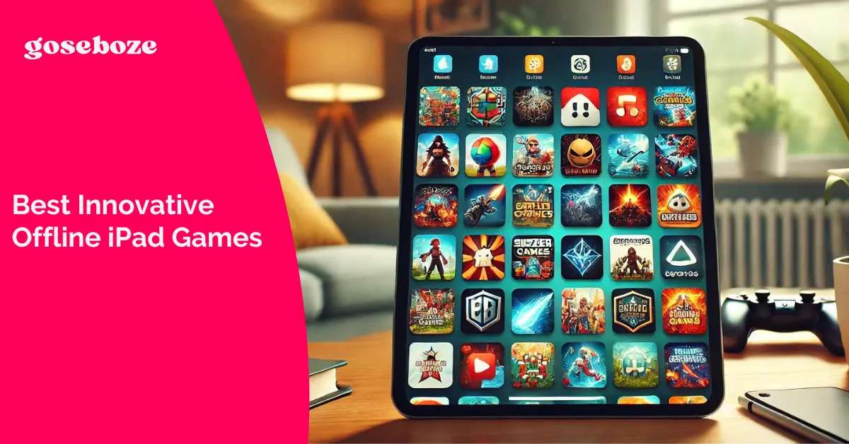 Best Innovative Offline iPad Games - GoseBoze